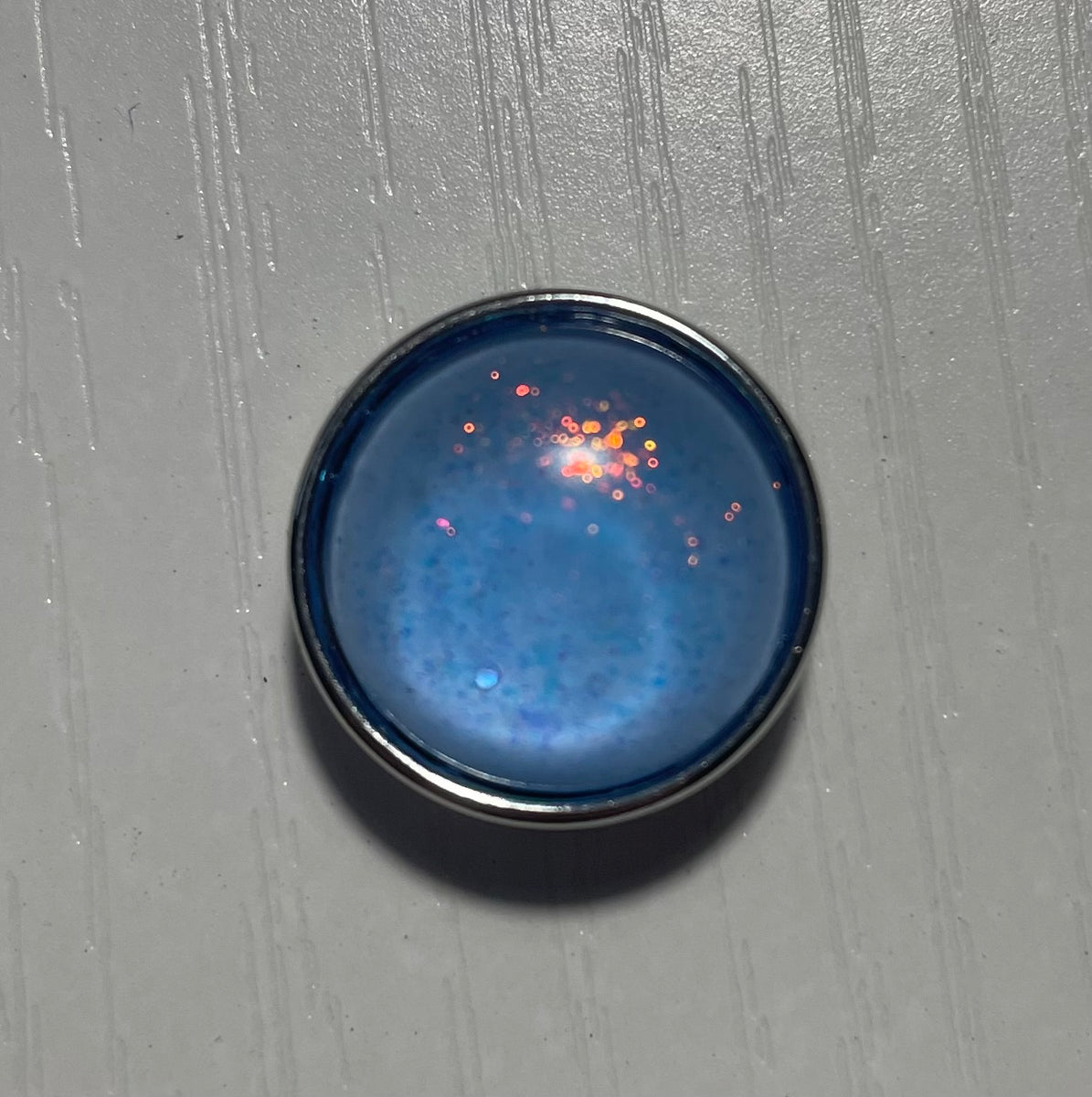 Gold Powder Snap in Blue – Lola Gems